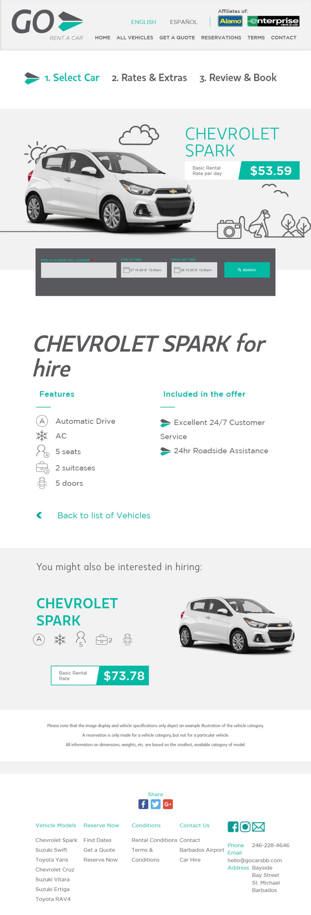 Go Rent a Car project from Caribbean New Media